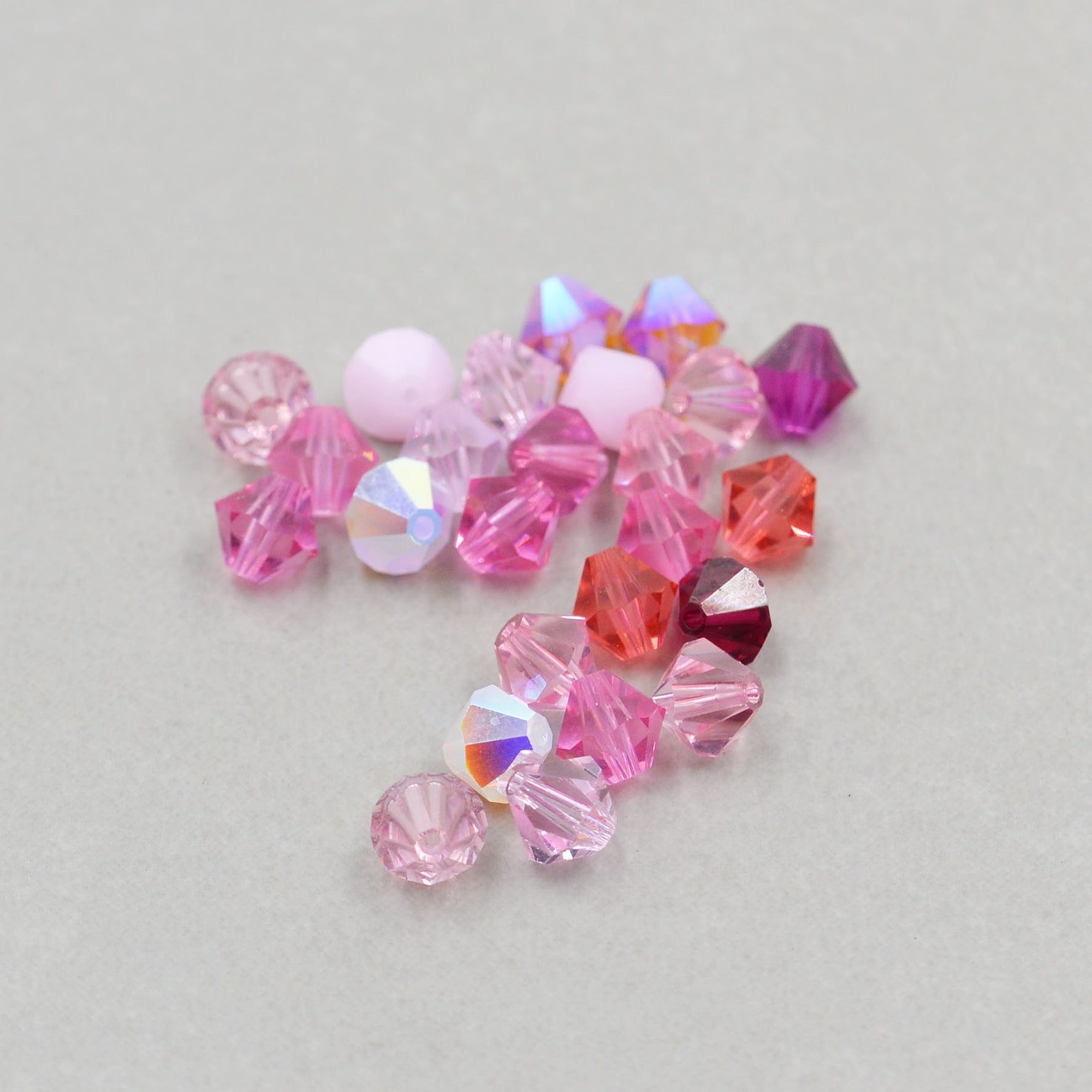 Swarovski 6mm Bicone Crystals, Mixed Lot of 25 - Etsy