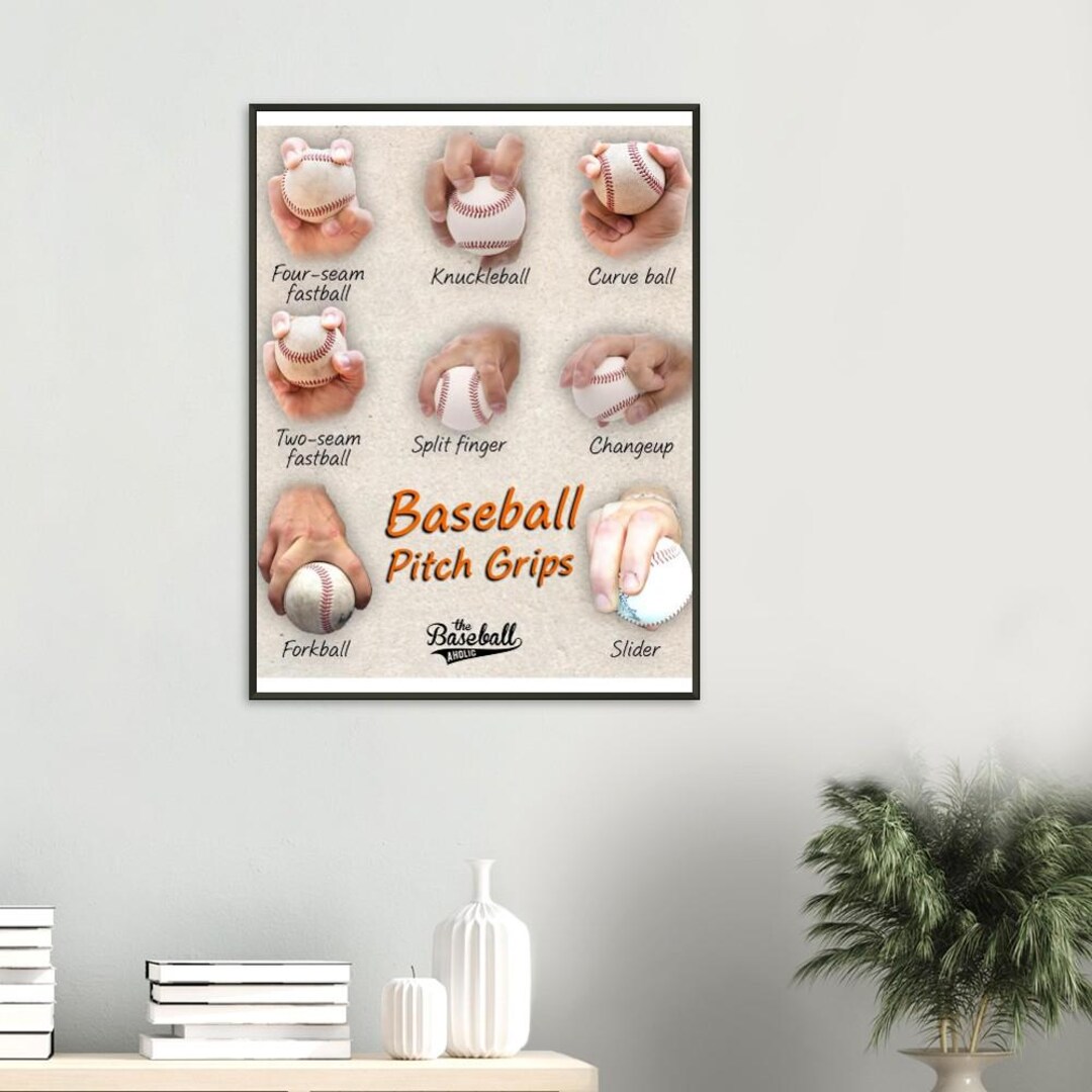 Baseball Pitch Grips: Master Your Throw - Classic Semi-glossy Paper ...