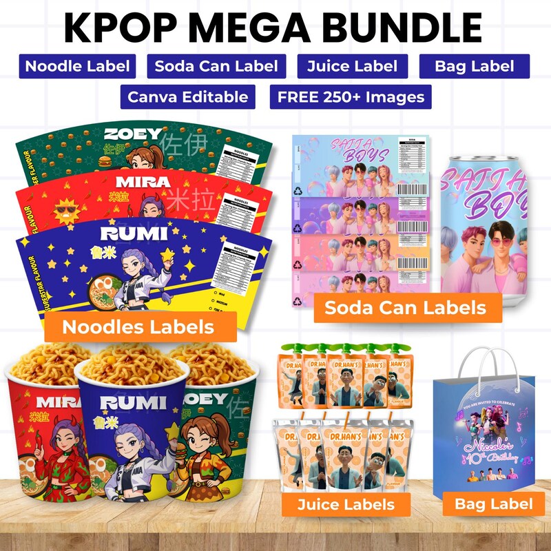 Kpop Demon Hunters Props - Etsy