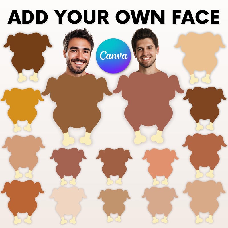 Turkey Bodies Png - Etsy