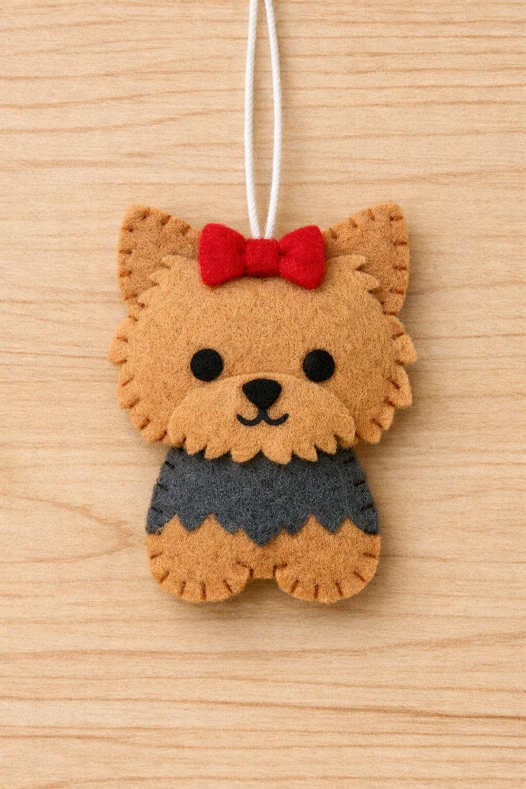 Yorkie, Sewing Pattern, Tree, Christmas Simple, Tutorial, Craft , Diy ...