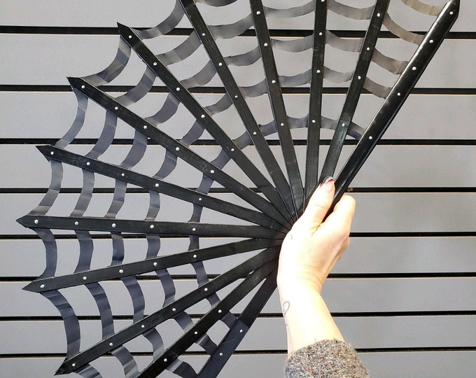 Spider Web Fan Prop - Etsy