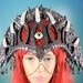 Alien Style Headdress - Etsy