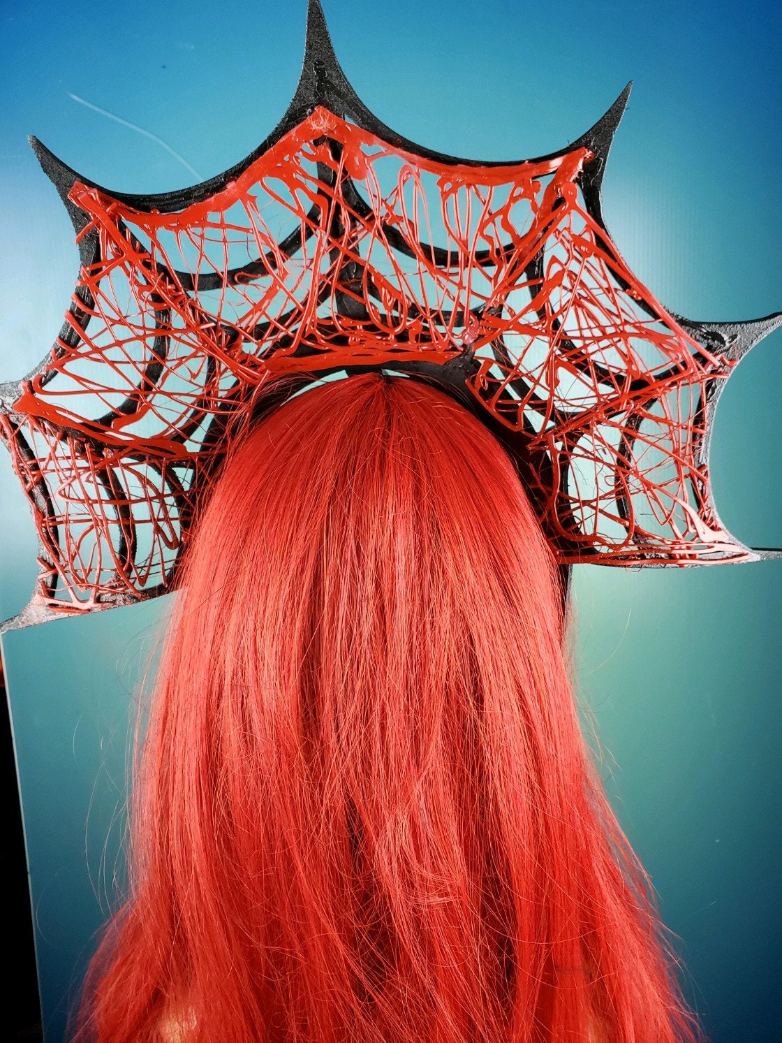 Spider Web Headdress - Etsy