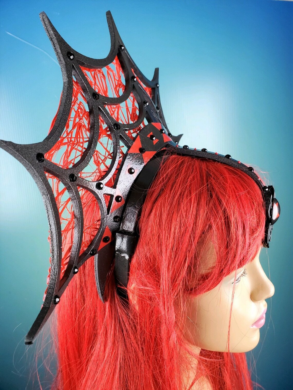 Spider Web Headdress - Etsy