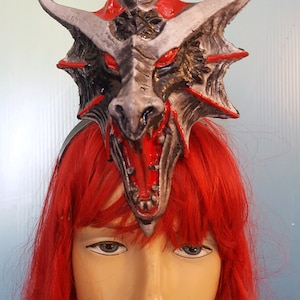 Demon Mohawk Headdress - Etsy