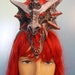 Demon Mohawk Headdress - Etsy