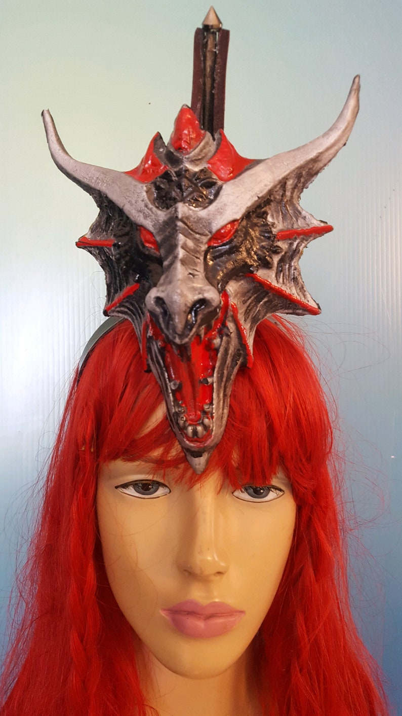 Demon Mohawk Headdress - Etsy