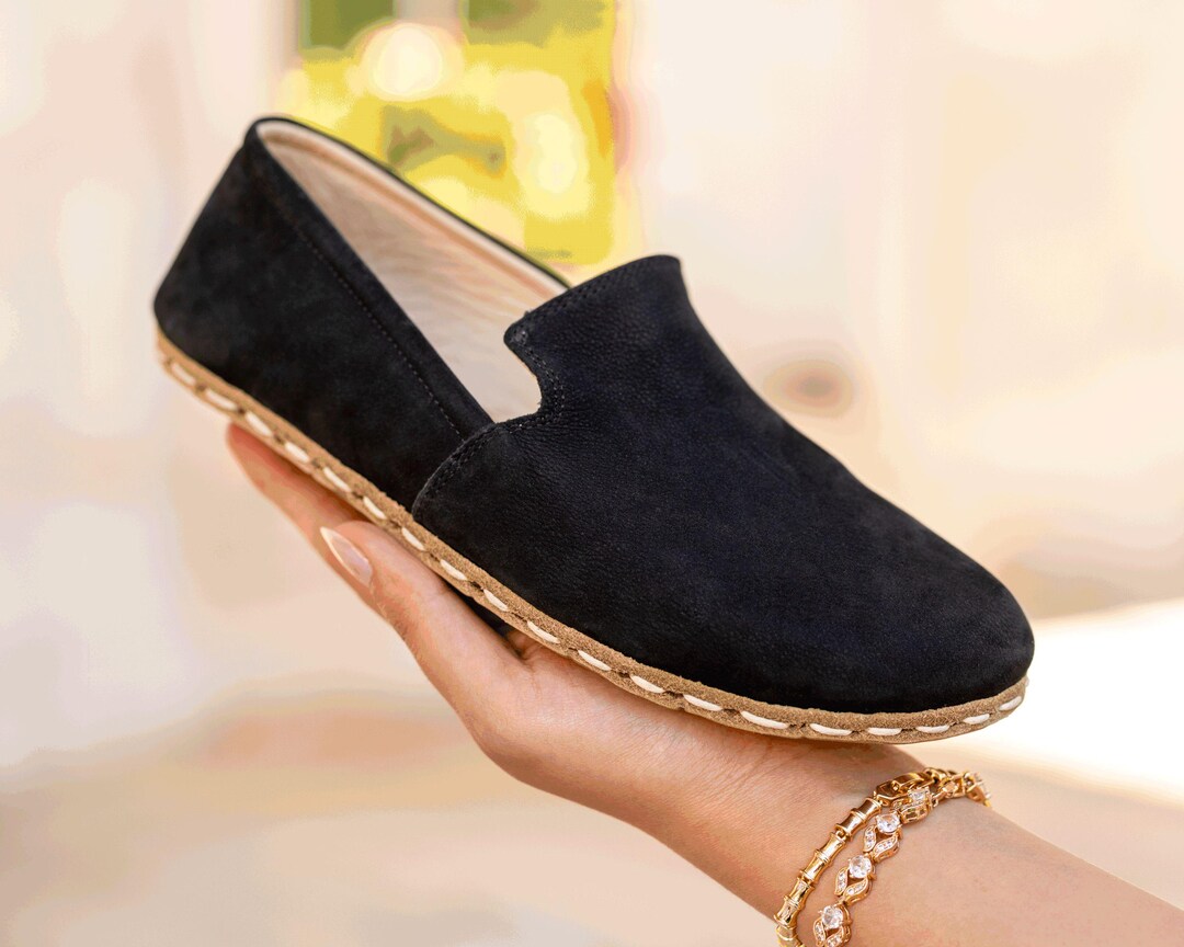 Handmade Leather Barefoot Shoes: Earthing & Grounding, Zero-drop - Etsy