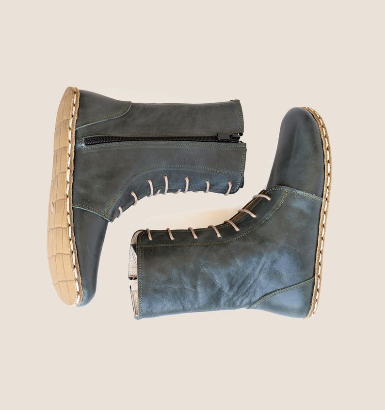 Barefoot Boots, Hunter Men Barefoot Earth Grounding With Copper ...
