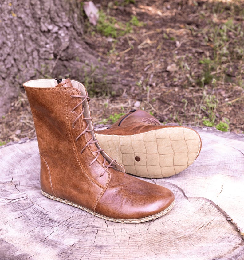 Barefoot Medieval Boxing for Women: Earthing Boots, Grounded Buffalo ...