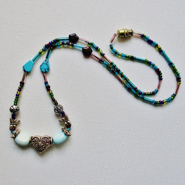 Bead Necklace Handmade - Etsy