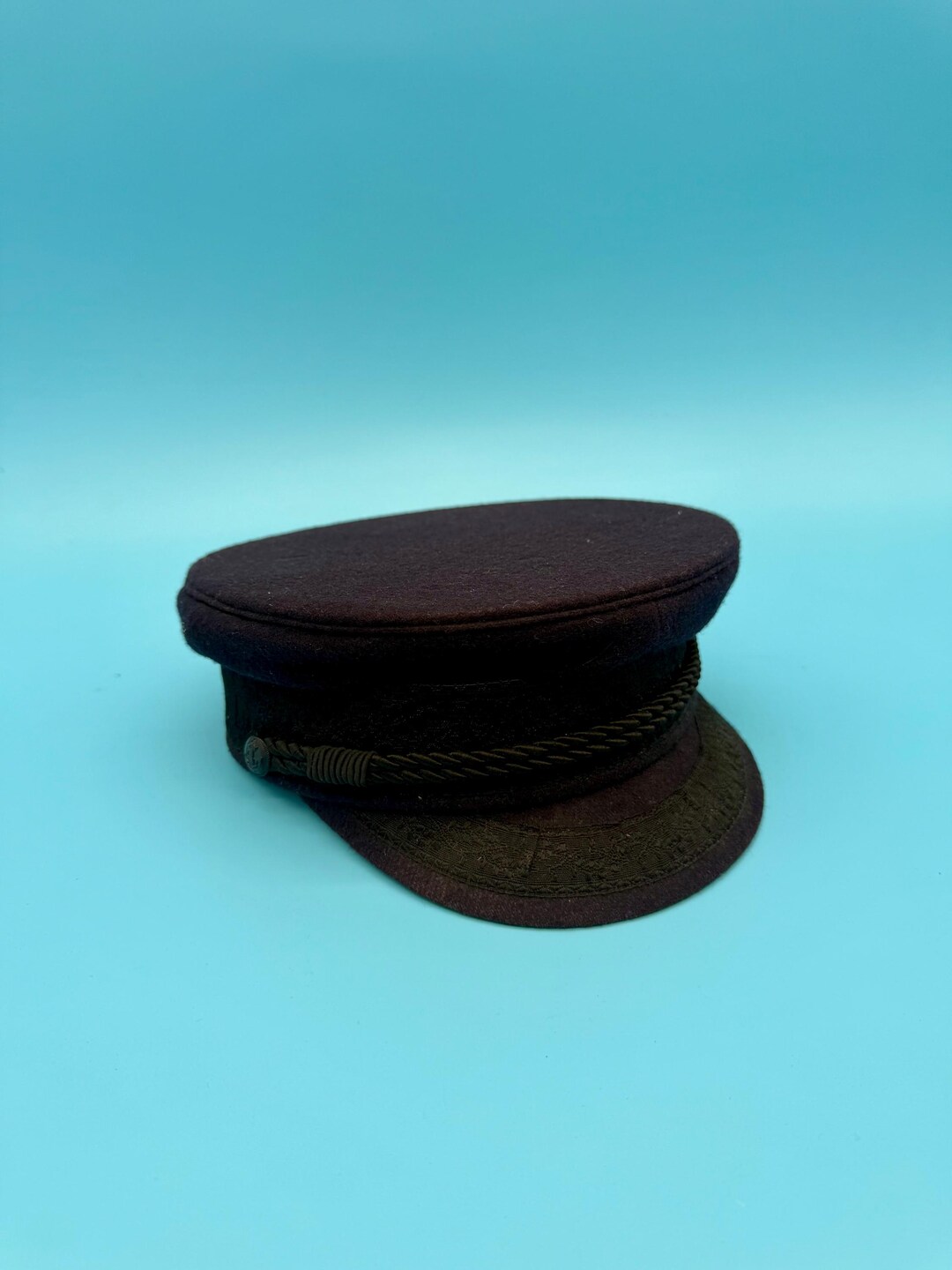 PRINCE HEINRICH CAP - Traditional Sailor's Cap Captain's Cap in Dark ...