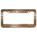 Custom License Plate Frame Welcome to New Yorker Empire State Design ...