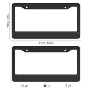Custom License Plate Frame Welcome to New Yorker Empire State Design ...