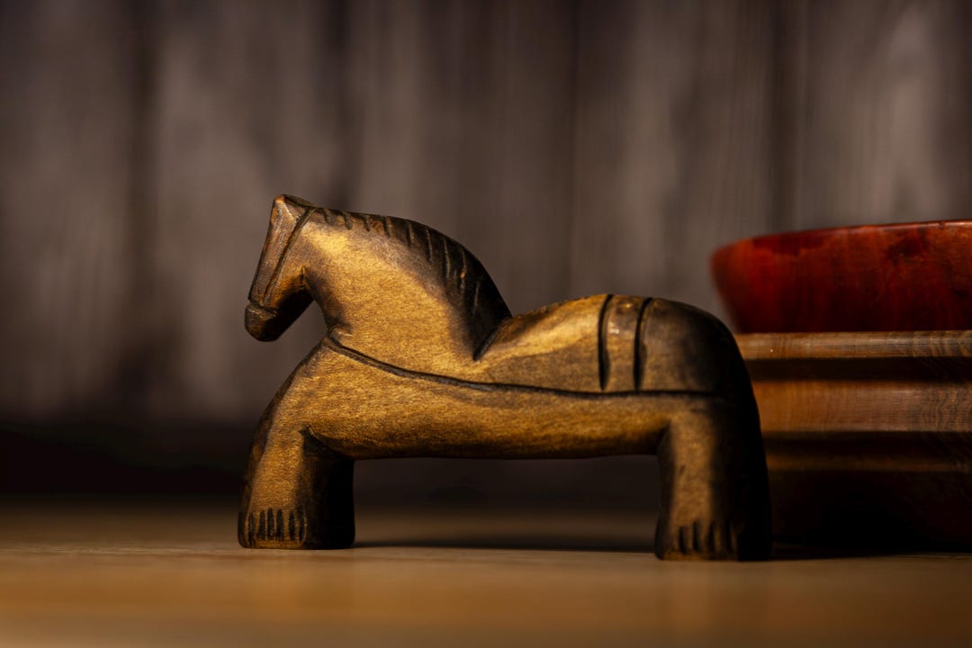 Wooden Horse Toy, Ancient Toy, Viking Toy, Slavic Reenactment, Medieval ...