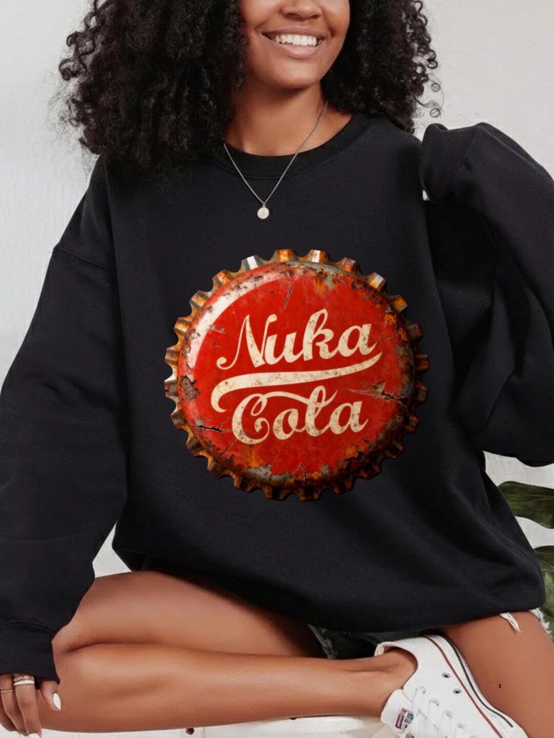Fallout Radiant Soda Nuka Cola Cap T-shirt - Etsy Australia