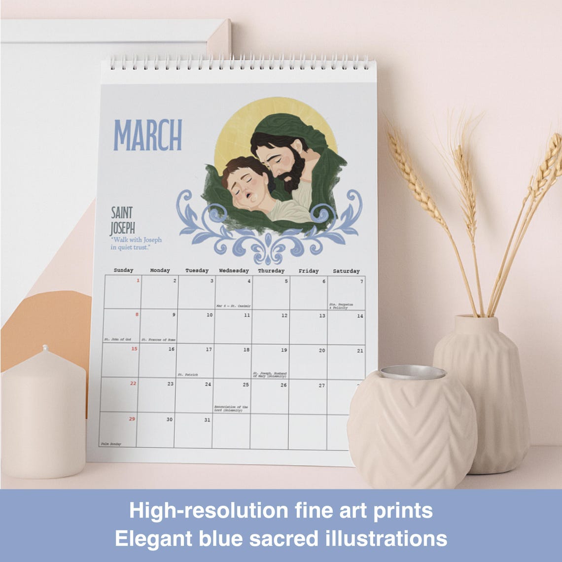 2026 Catholic Liturgical Calendar Printable | US Letter Wall Calendar ...