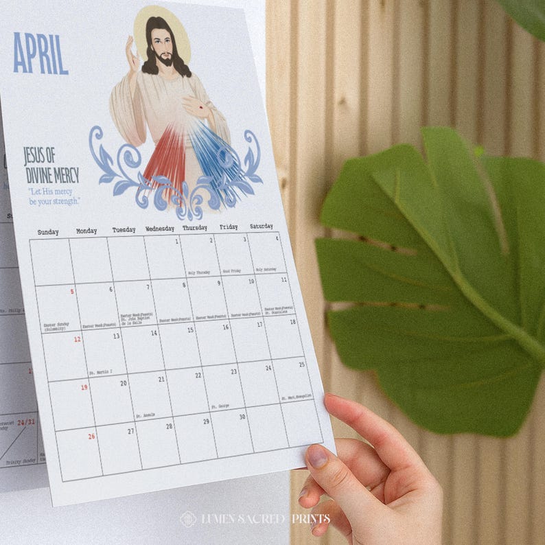 2026 Catholic Liturgical Calendar Printable | US Letter Wall Calendar ...