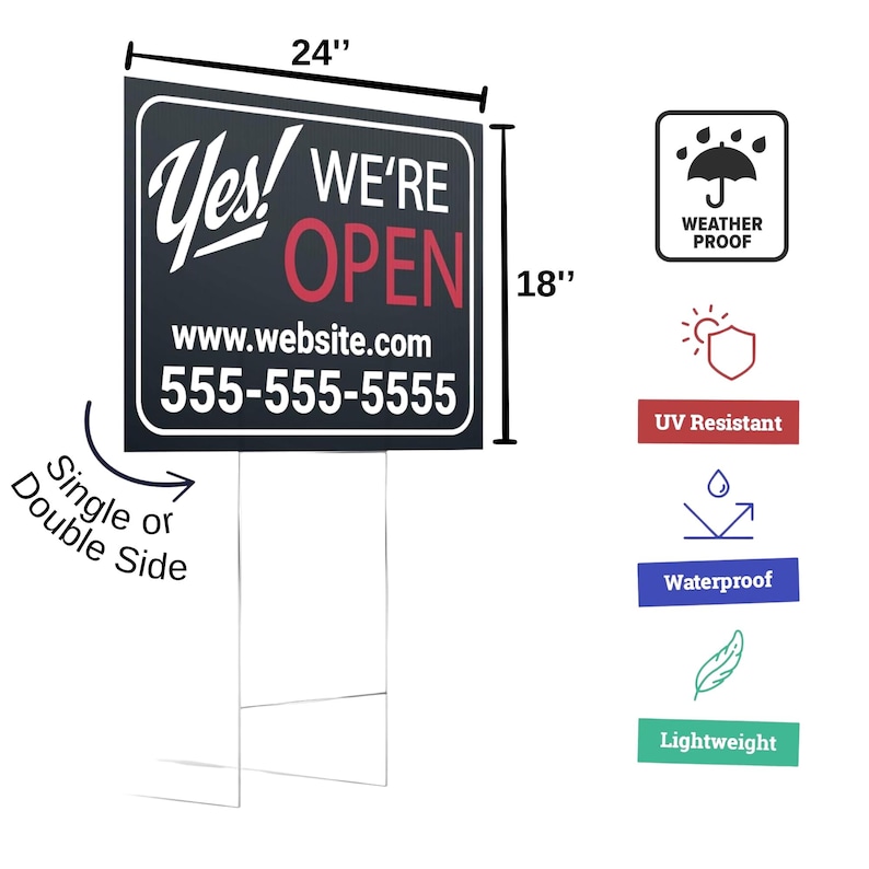 California Yes on 50 Yard Sign – Support Proposition 50 Election ...