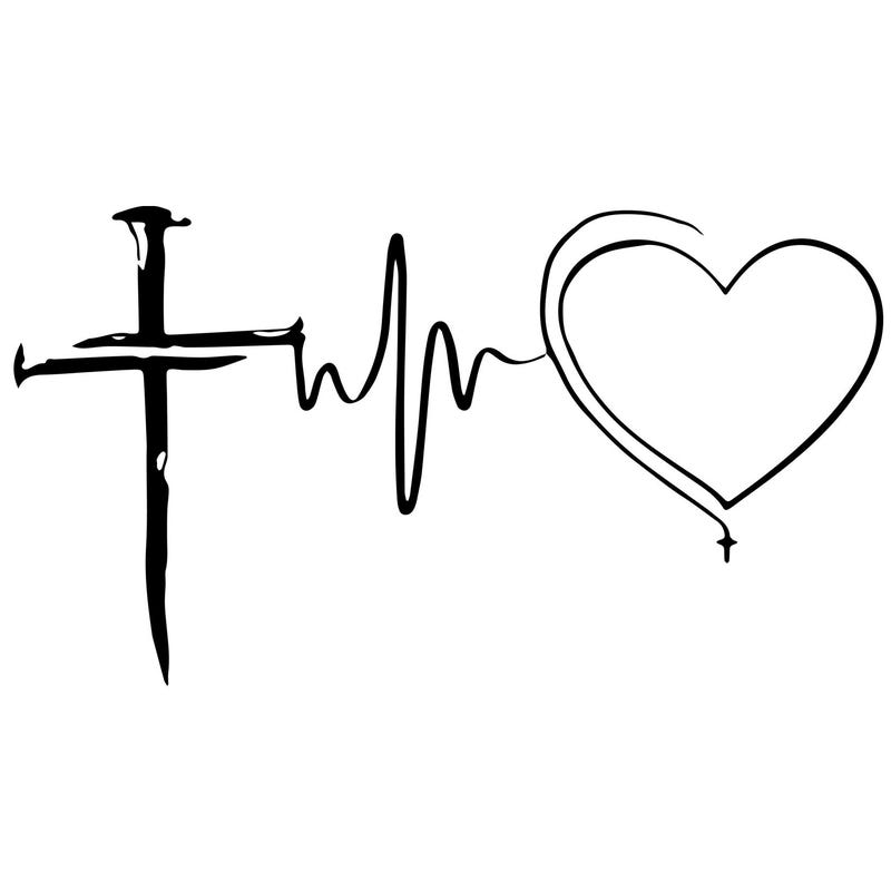 Cross With Lifeline - Etsy