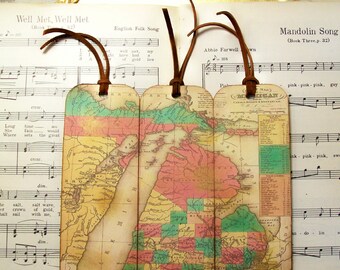 Oregon 1910 Map Bookmarks Historical County Map Bookmarks | Etsy