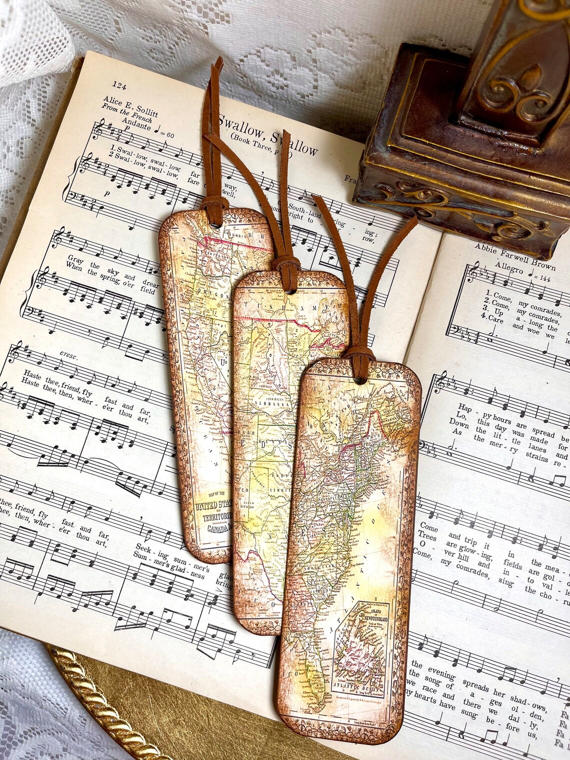 United States Map Bookmarks USA Bookmarks Historical Map - Etsy