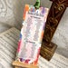 Books of the Bible Bookmark, Red, Yellow and Green Floral, Version One ...