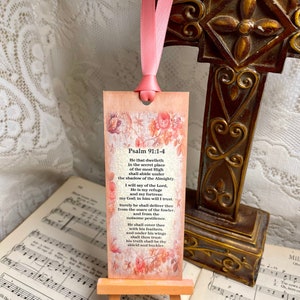 Psalm 91:1-4 Bookmark, the Shadow of the Almighty, Encouragement ...