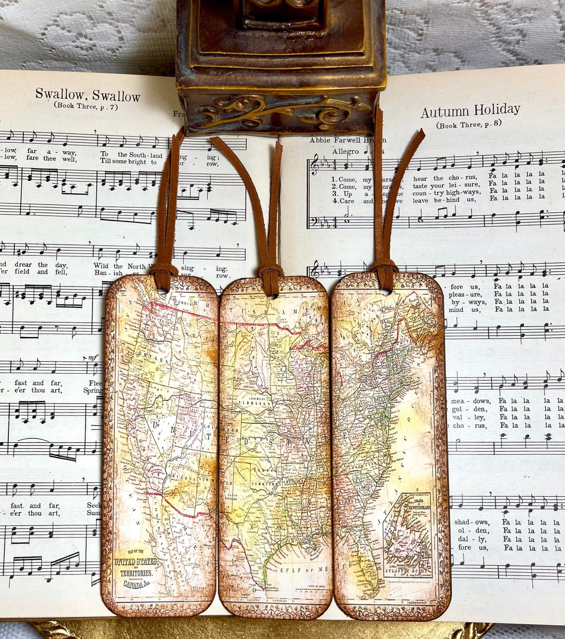 United States Map Bookmarks USA Bookmarks Historical Map - Etsy