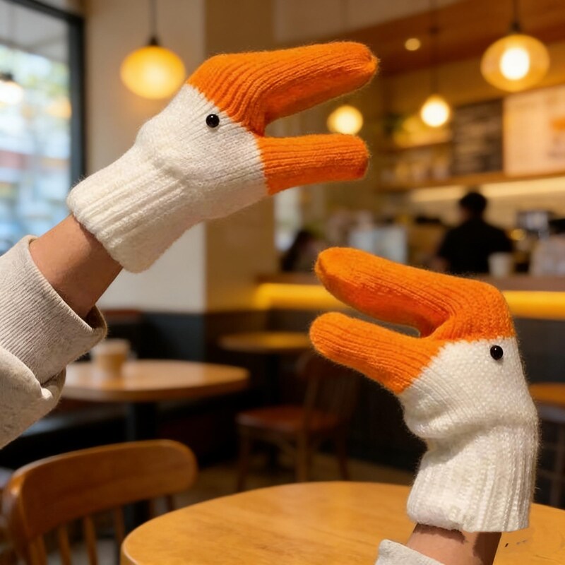 Knitted Gloves - Etsy