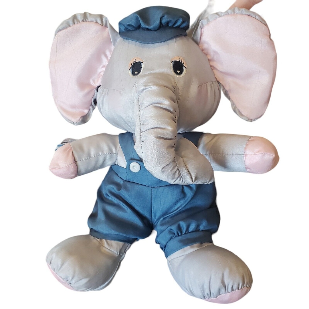 Sailor Elephant Nylon Plush Puffalump Potpourri Press 1987 12.5 ...