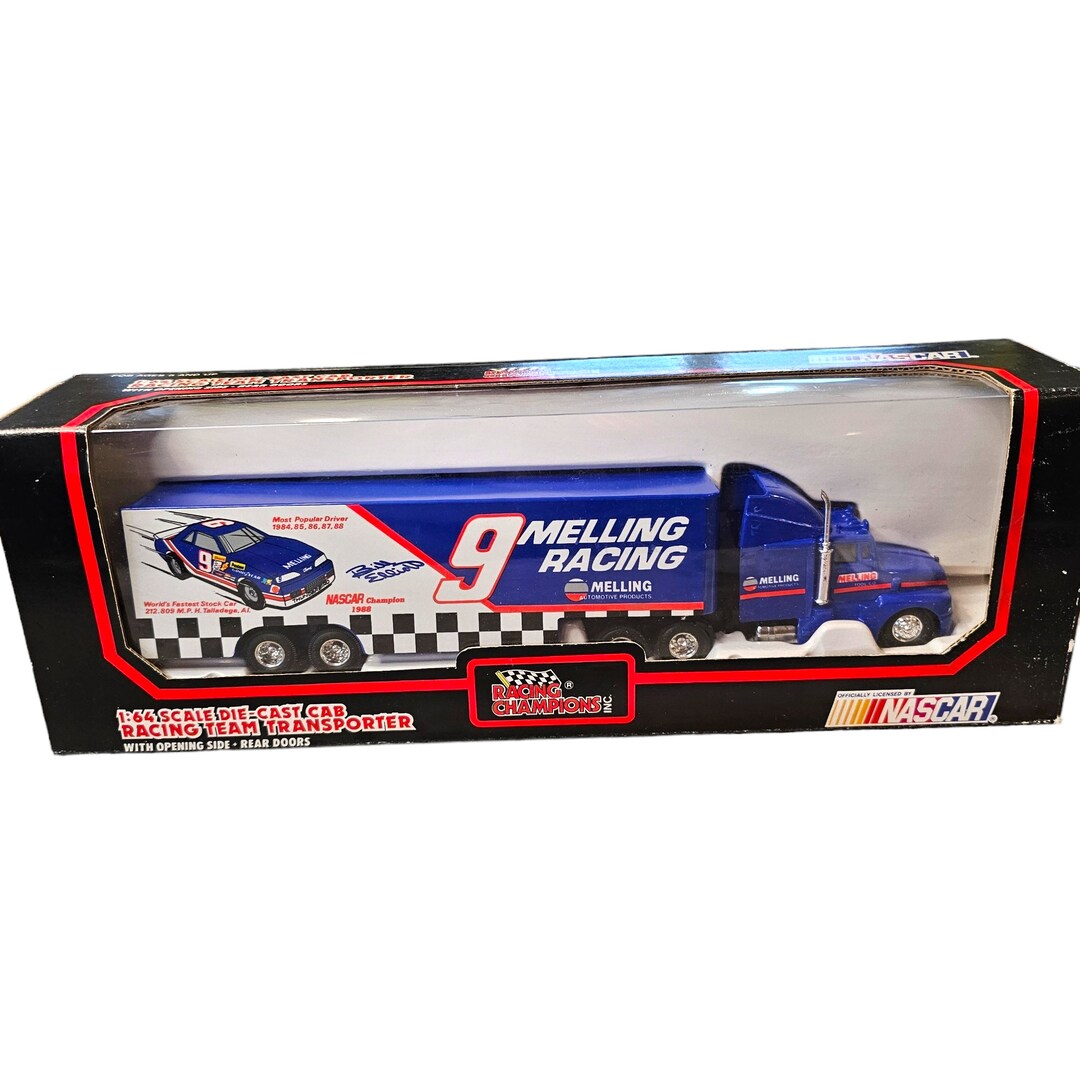 Racing Champions #9 Bill Elliot Melling Blue NASCAR Race Car ...