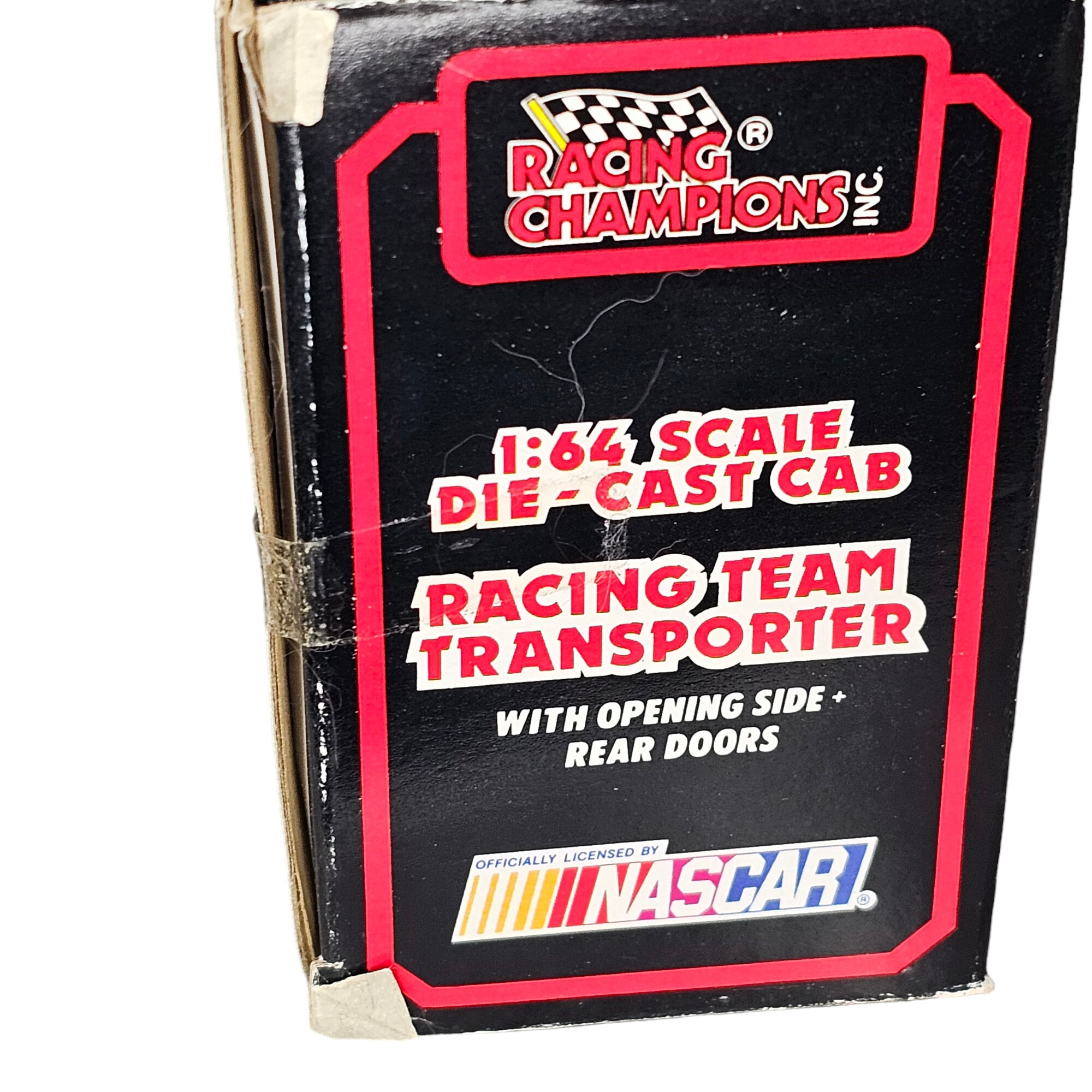 Racing Champions 9 Bill Elliot Melling Blue NASCAR Race Car Transporter ...