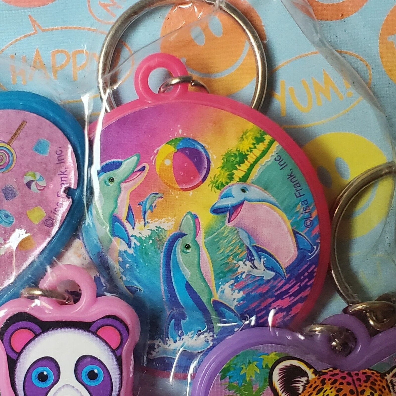 Y2K Early 2000s Lisa Frank Notebook Keychains Set of 5 Open Package ...