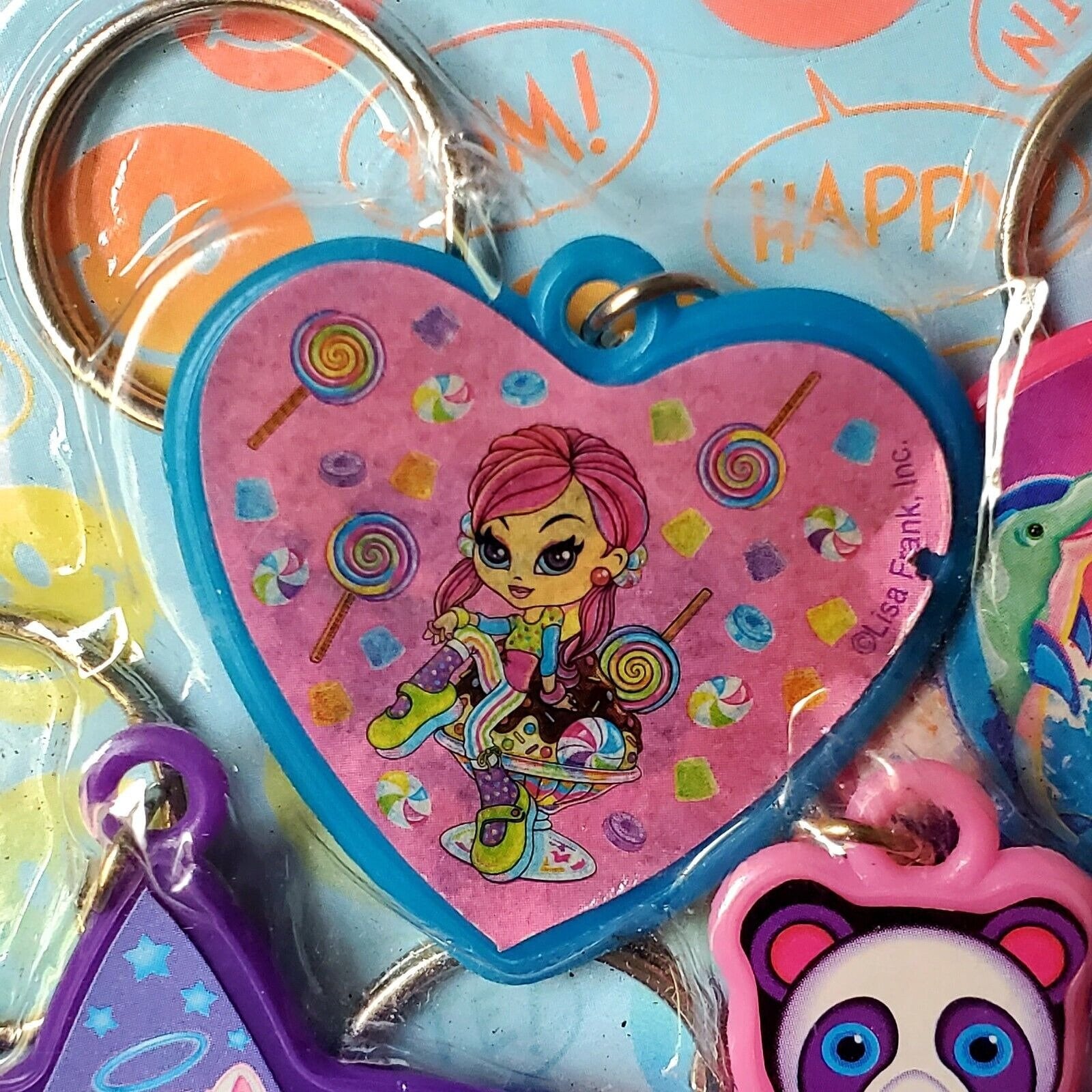 Y2K Early 2000s Lisa Frank Notebook Keychains Set of 5 Open Package ...