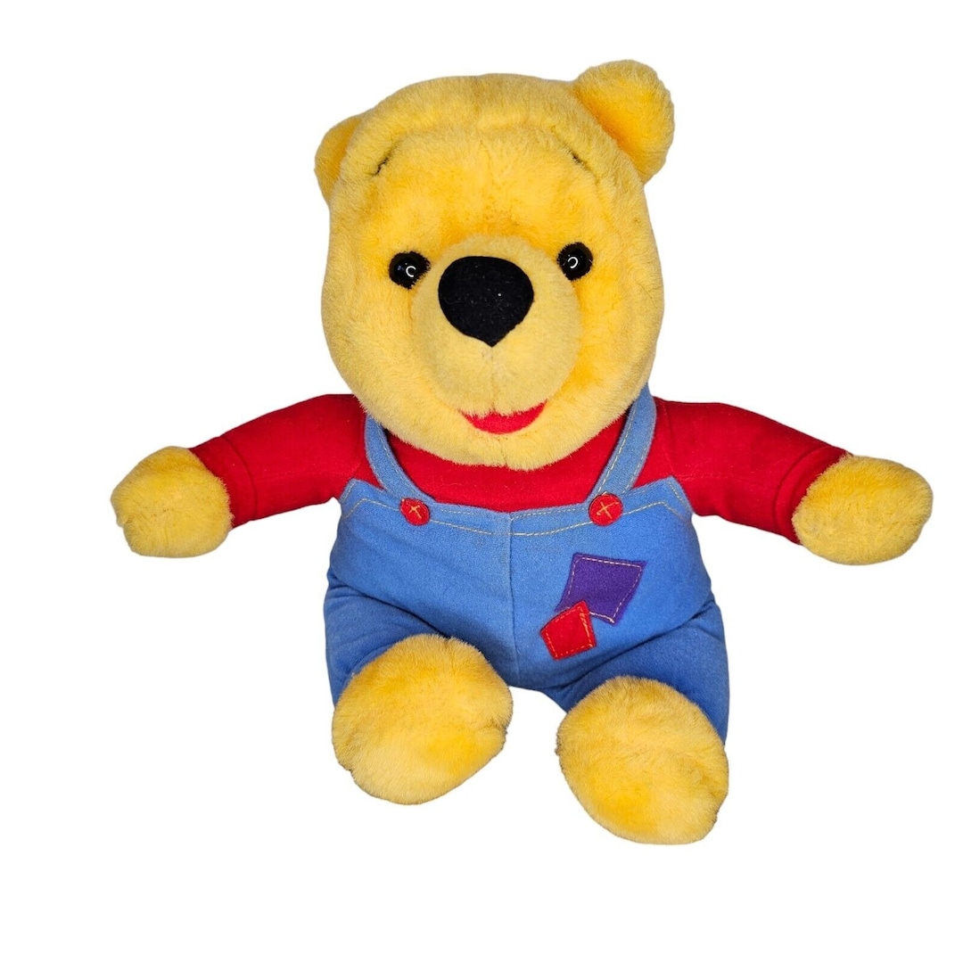 Disney Winnie the Pooh Bear Hug 'N Wiggle Plush Talking 1997 Wiggles ...