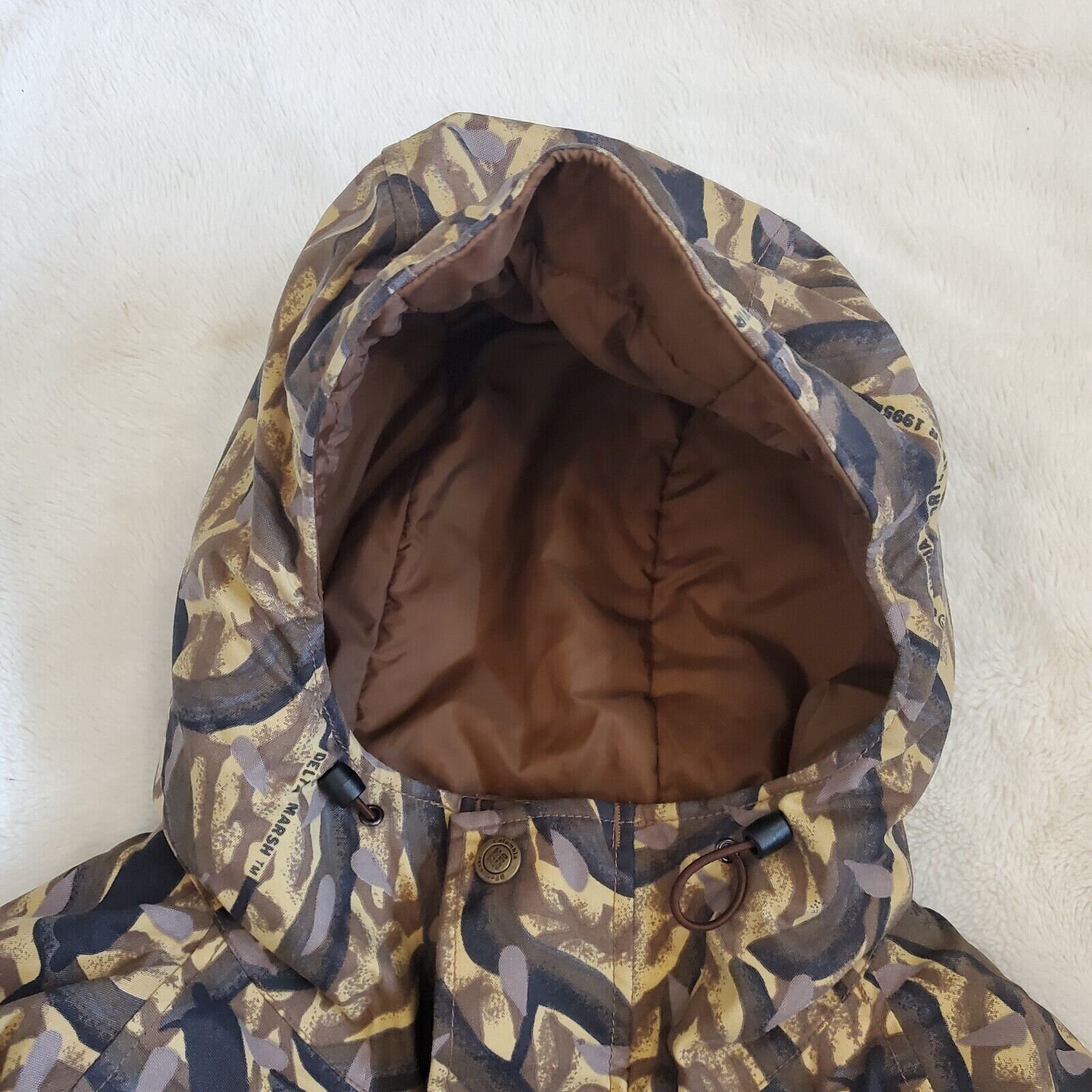Vintage 80's Columbia Gore-Tex Duck Camo Insulated Delta Marsh Hunting ...