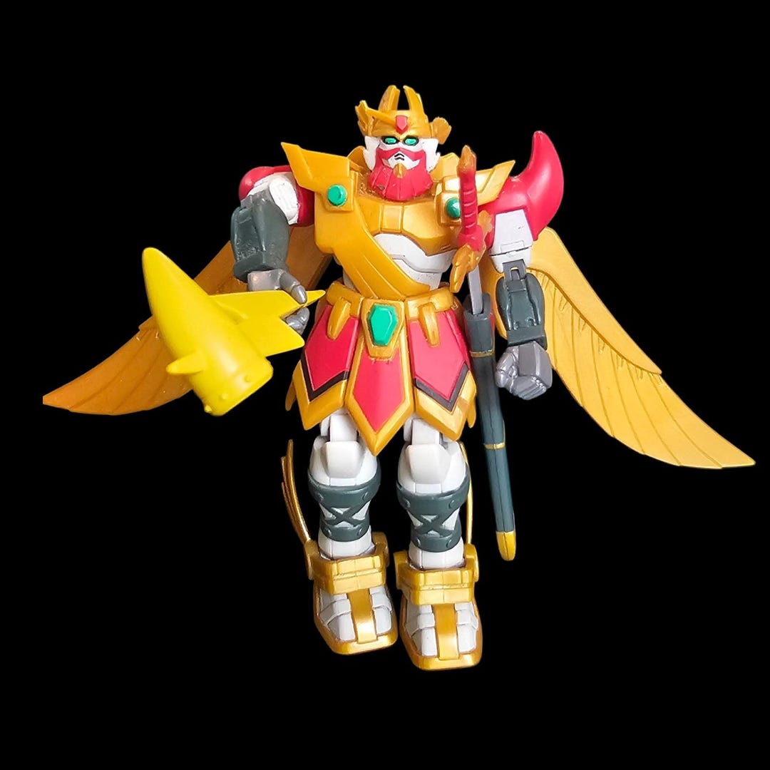 Y2K Bandai Mobile Suit Gundam Fighter Zeus 4.5" Action Figure W ...