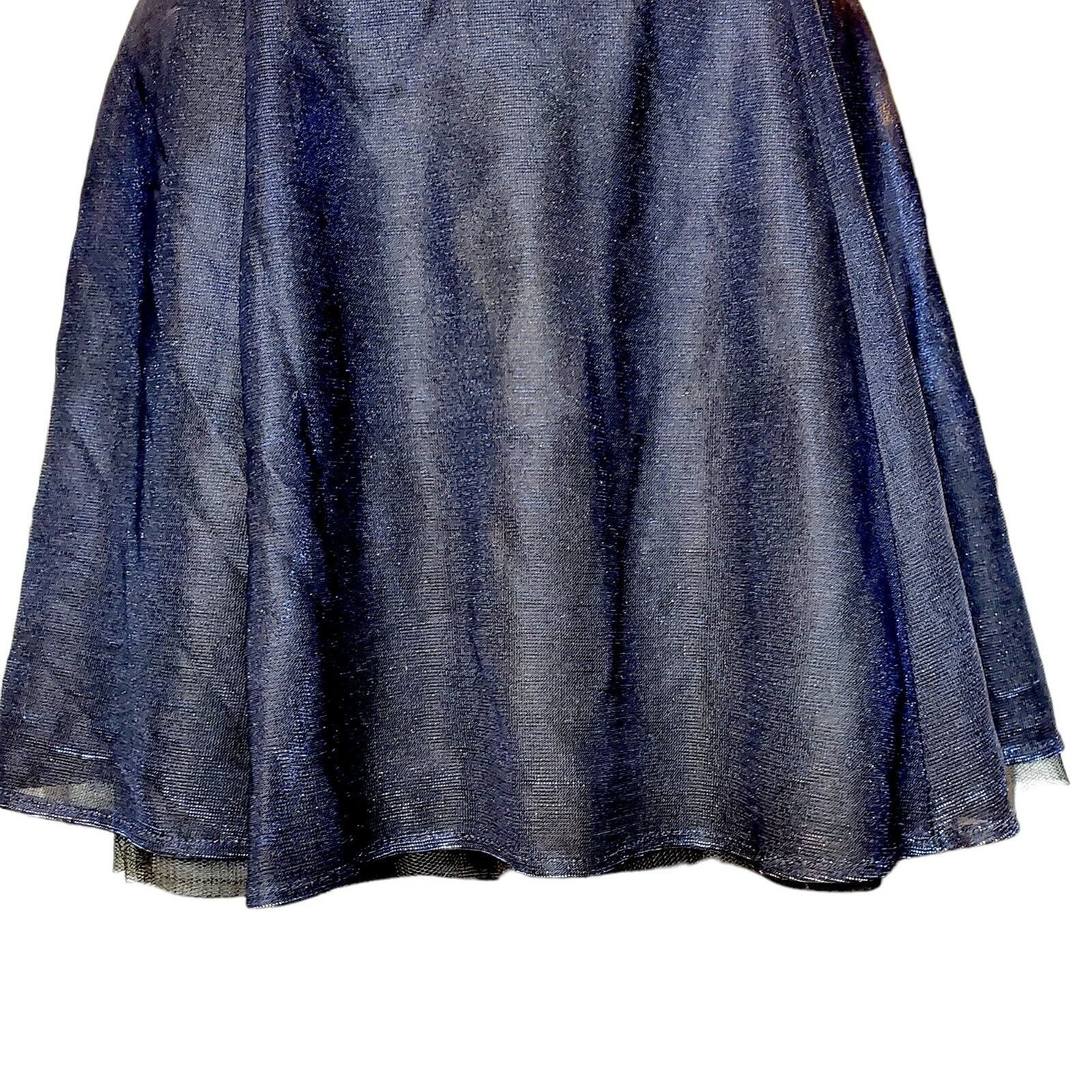 Vintage 90s Metallic Blue Strappy Mini Dress Formal 8 Hoco Prom Formal ...