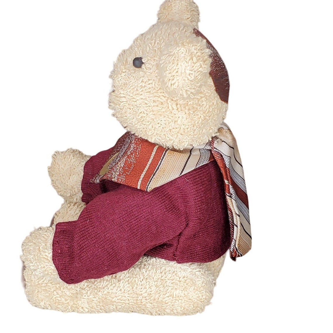 Handmade Terrycloth Articulated Jewish Teddy Bear Wearing Kippah 9" - Etsy
