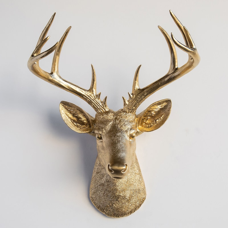 Deer Head Wall Decor - Etsy
