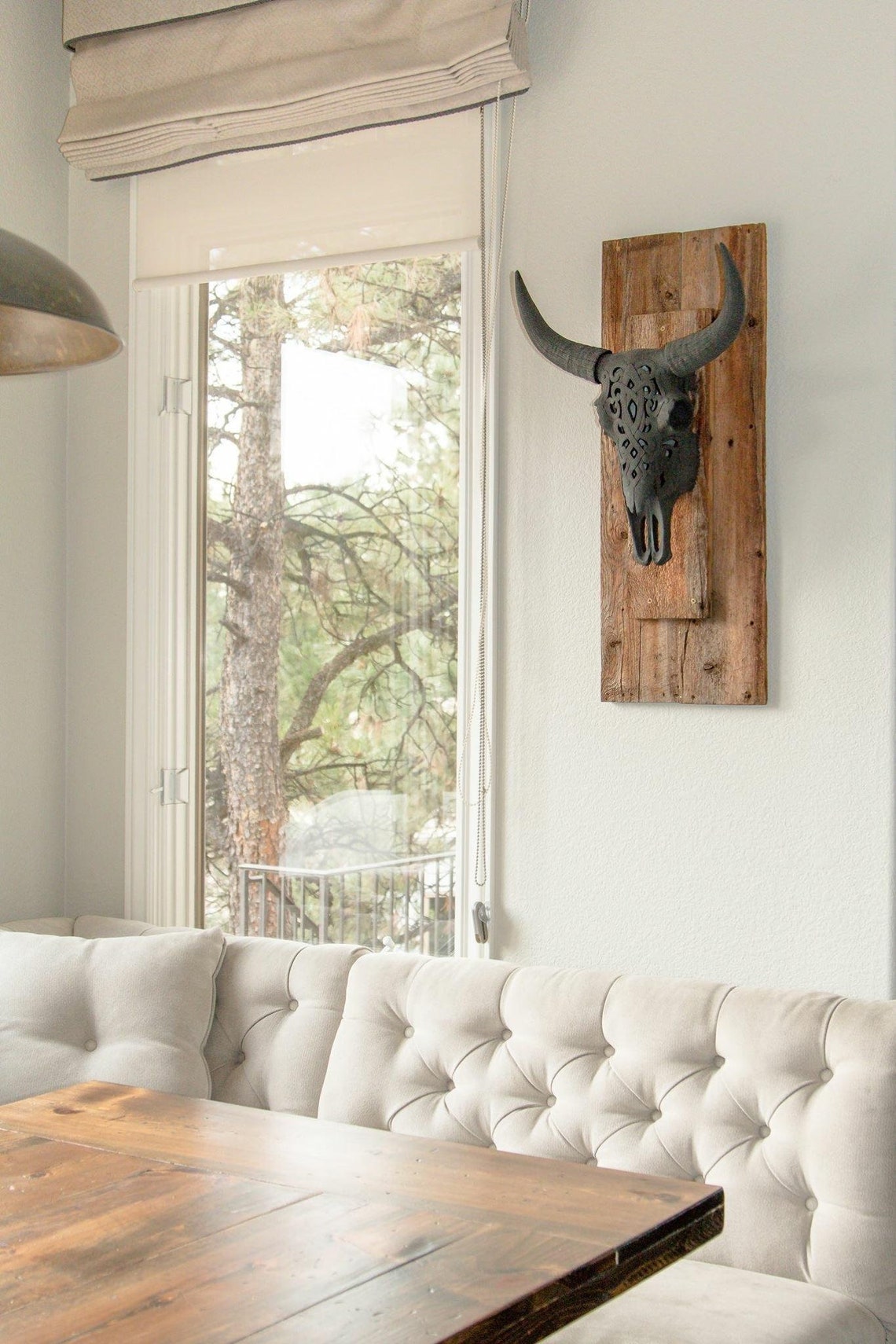 Faux Taxidermy Decorative Carved Bison Skull Wall Decor - Etsy