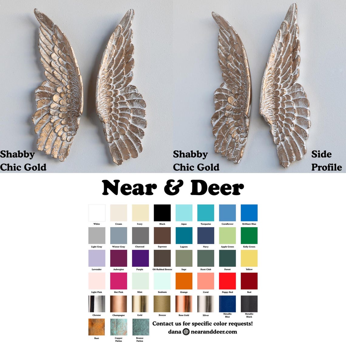 Mini Angel Wings - Wall Decor - Etsy
