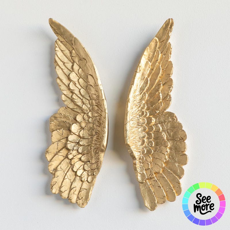 White Angel Wings Mini - Etsy
