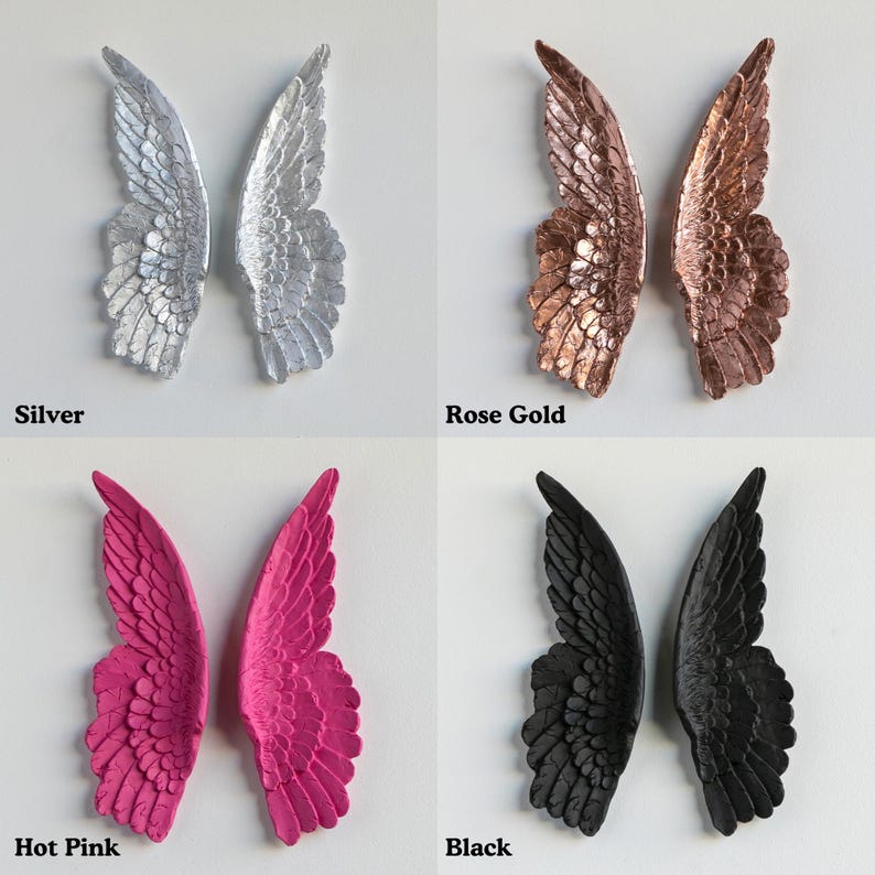 Mini Angel Wings - Wall Decor - Etsy