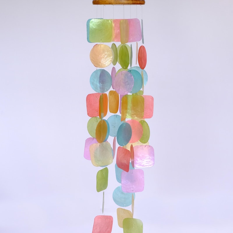Capiz Wind Chime - Etsy