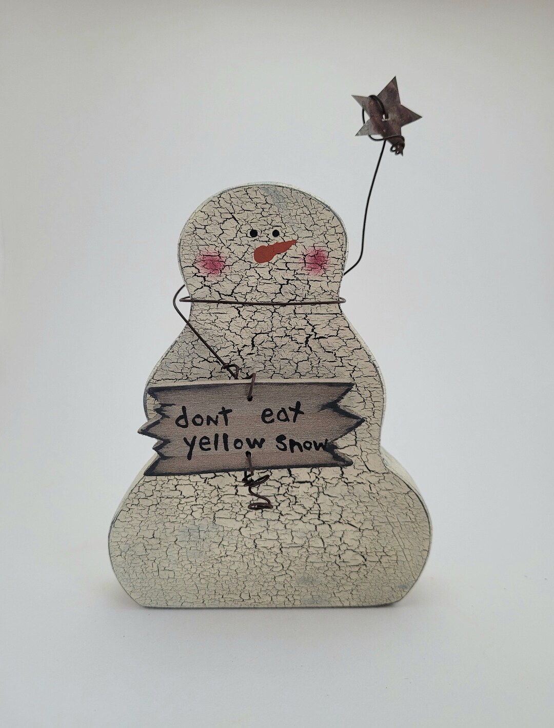 Christmas Decorations Snowman Decor December Decor Winter Decor Snowman ...