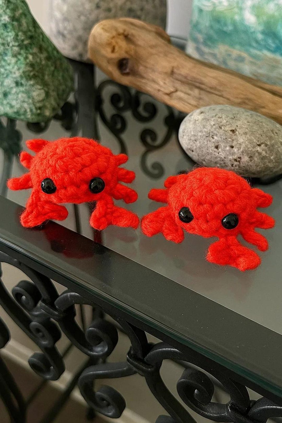 Amigurumi Crab Crochet Pattern PDF, Cute Sea Animal Plushie, Beginner ...
