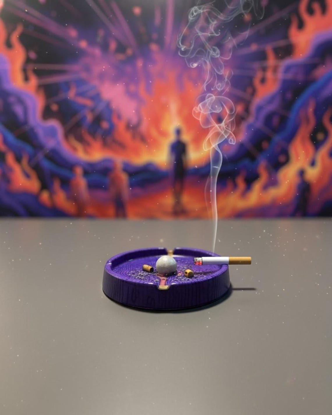 Tame Impala Clay Ashtray – Handmade Psychedelic Art Collectible Gift ...
